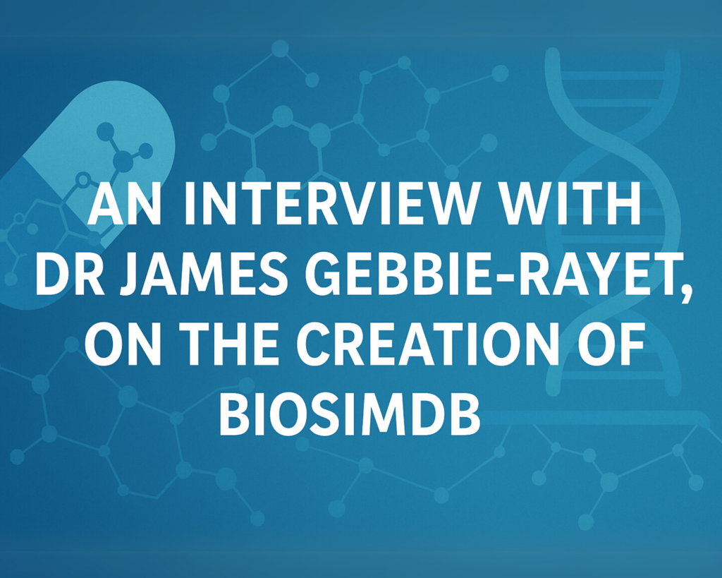 An Interview with Dr James Gebbie-Rayet on the Creation of BioSimDB ...